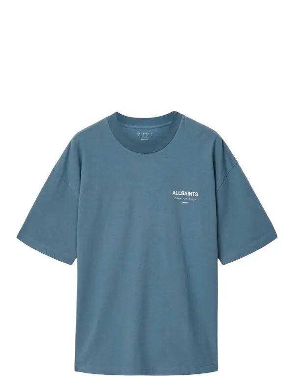 ALLSAINTS Organic Cotton Underground T-shirt - Blue