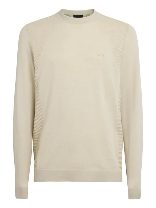 BOSS Momentum Lite Sweatshirt - Beige