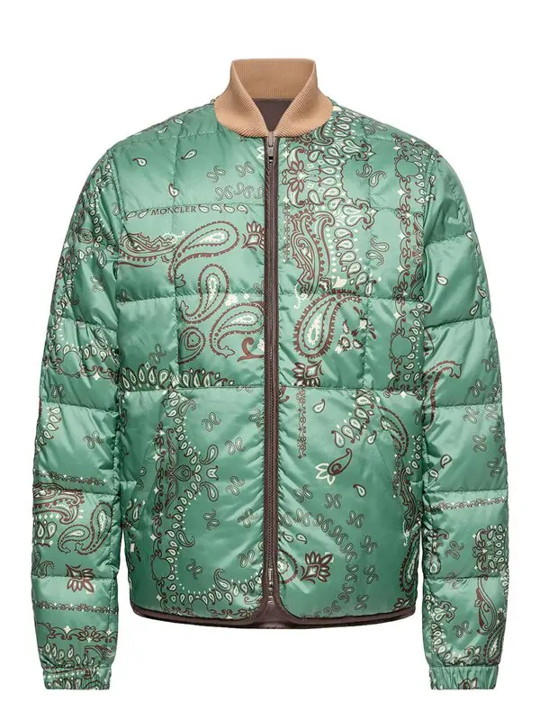 Moncler Reversible Down Bomber Jacket - Multicolor