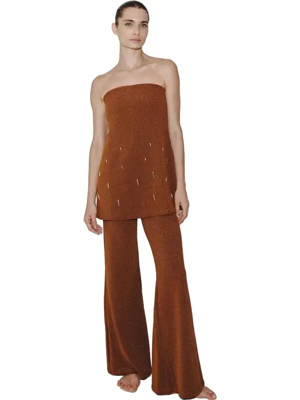 BAOBAB Suzu Wide Leg Pants - Caramel