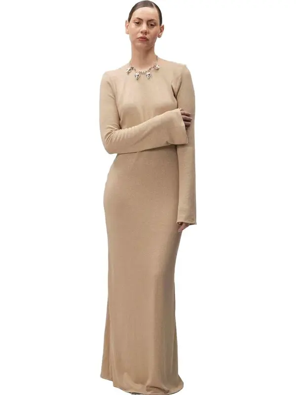BAOBAB Musa Maxi Dress - Almendras