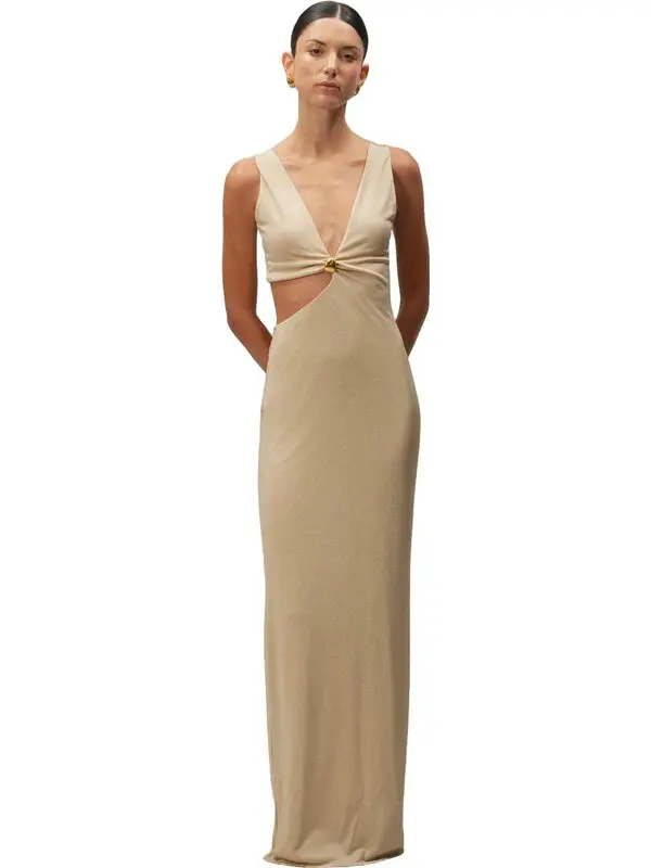 BAOBAB Brigitte Maxi Dress - Almendras