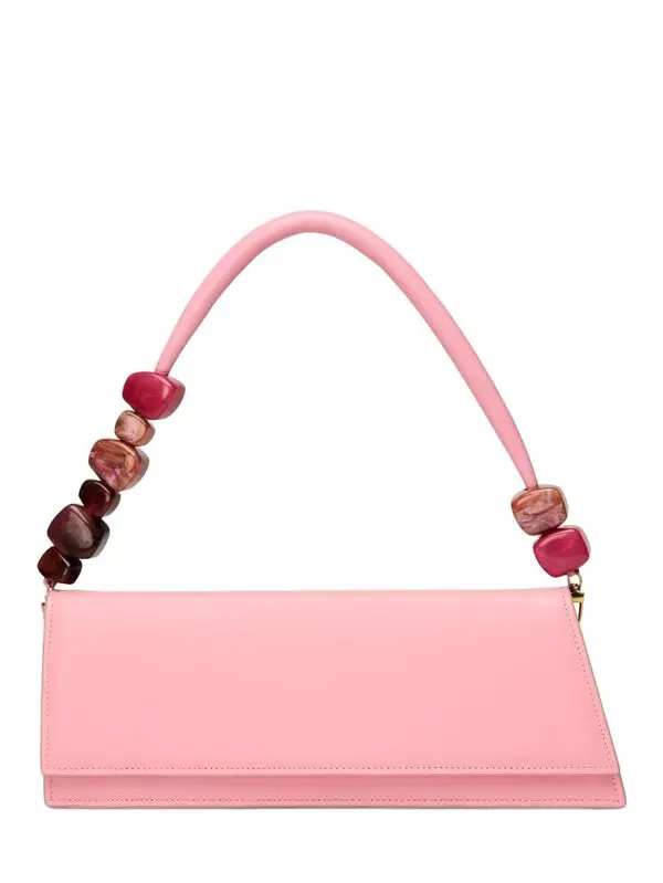 BAOBAB Lungo Bag With Beaded Handle - Blush