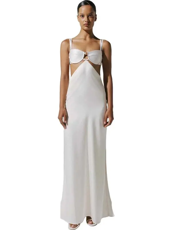 BAOBAB Kalina Maxi Dress - Alabaster Shell