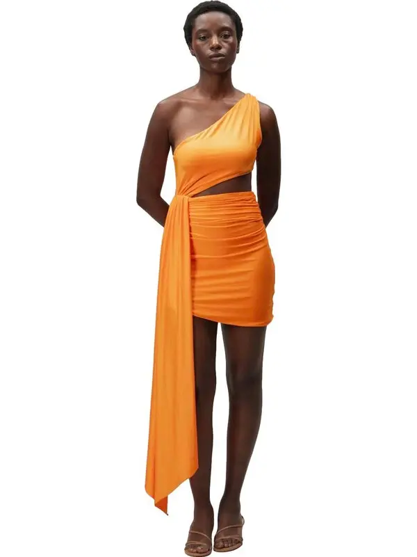 BAOBAB Zadeh Mini Dress - Mango Lush