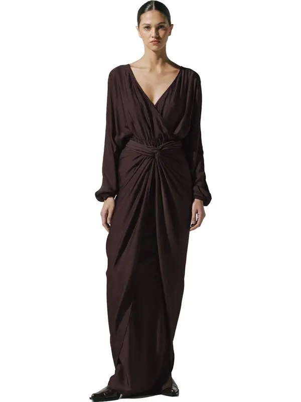 BAOBAB Alexa Maxi Dress - Espresso