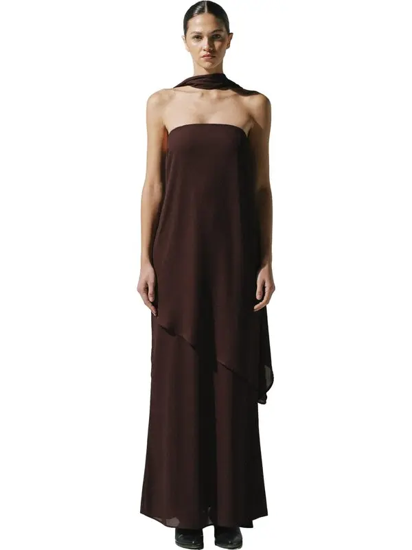 BAOBAB El Maxi Dress - Chocolate