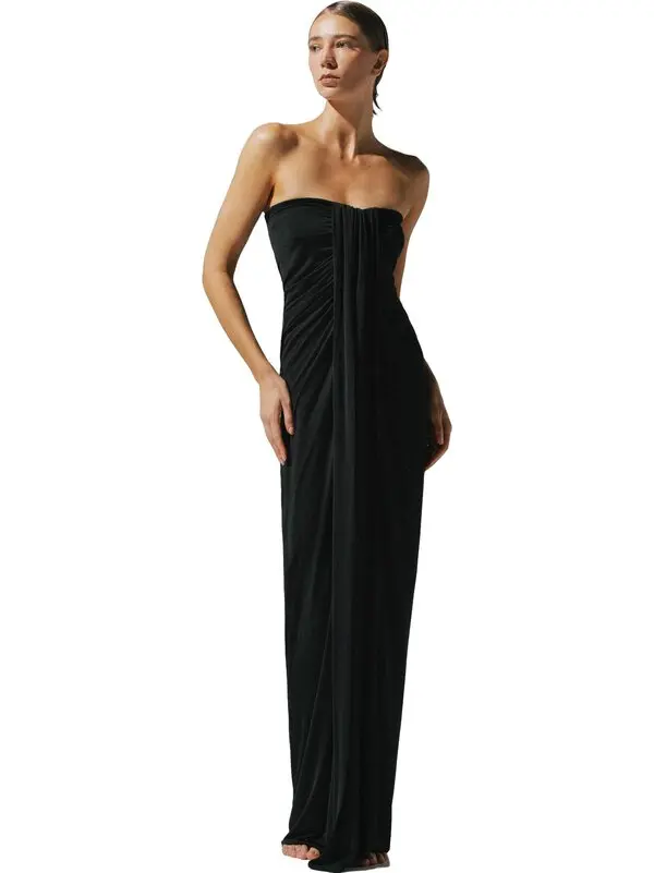 BAOBAB Lena Maxi Dress - Black