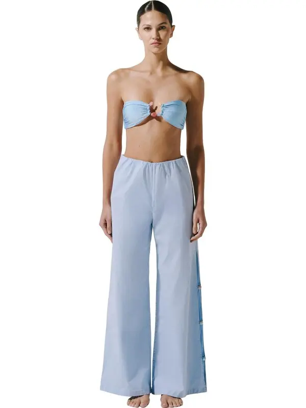 BAOBAB Wayra High-rise Wide-leg Pants - Laguna 69