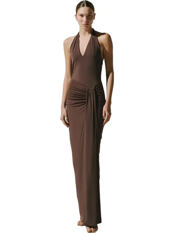 BAOBAB Donatella Maxi Dress - Moca