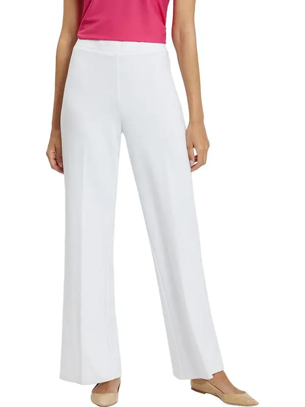Jude Connally Trixie Wide-leg Ponte Pants - White