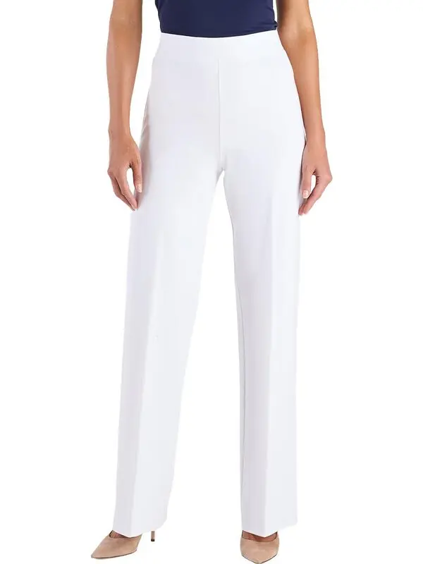 Jude Connally Trixie Wide-leg Ponte Pants - White