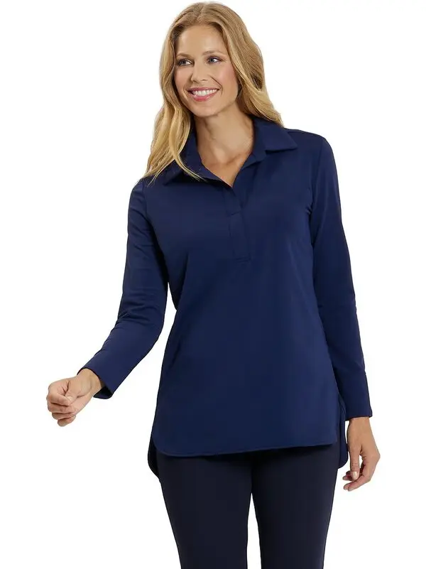 Jude Connally Hadley Tunic Top - Navy