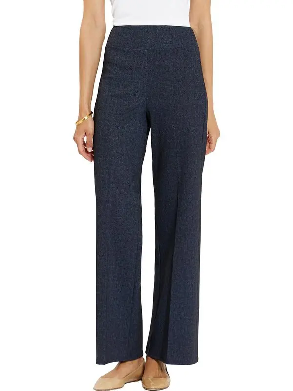 Jude Connally Elliott Wide-leg Pants In Jude Denim - Navy