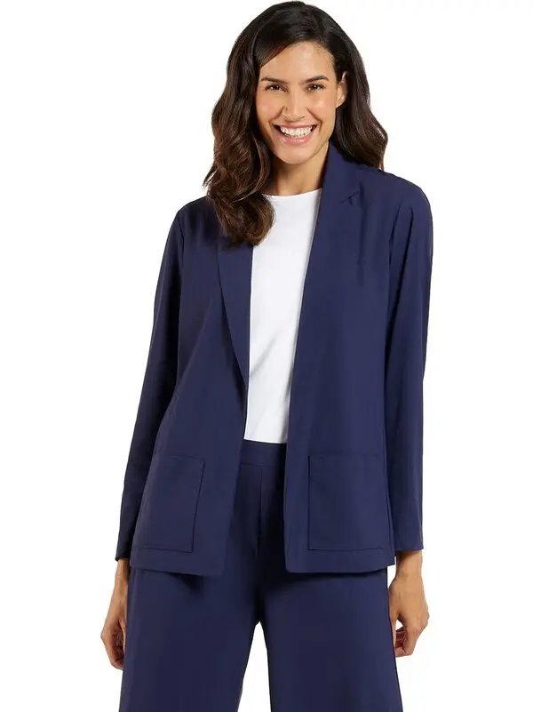 Jude Connally Mindy Jacket Lightweight Essential Blazer - Navy