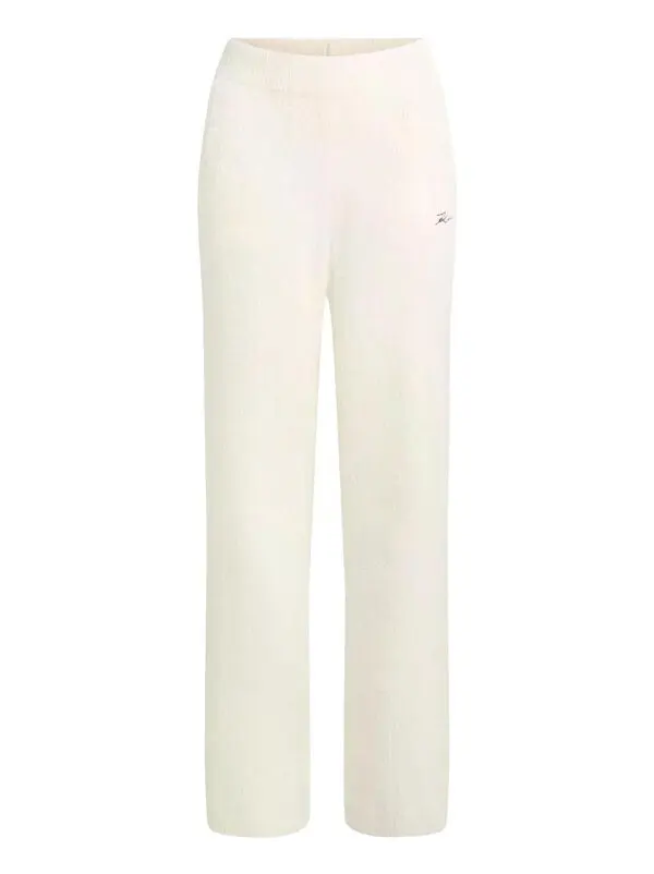 Karl Lagerfeld Signature Fleece Lounge Trousers - Neutrals