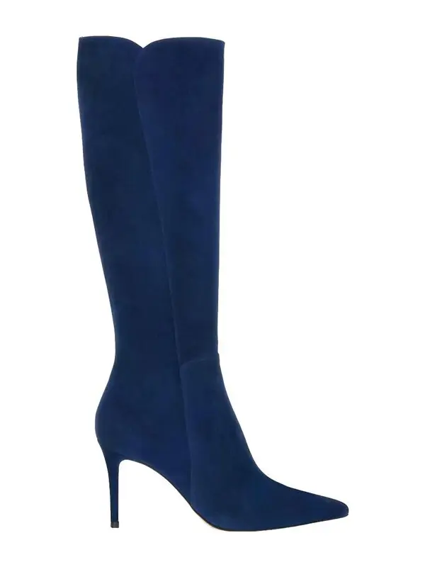 GIANVITO ROSSI Levy Suede Boots - Blue