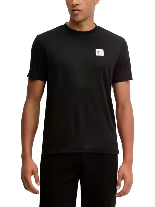 EA7 Logo-patch T-shirt - Black