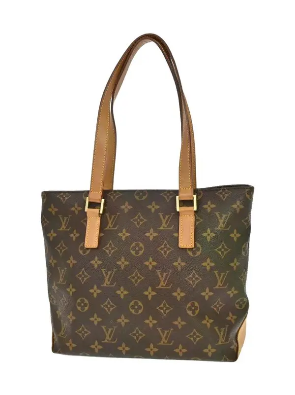 LOUIS VUITTON Monogram Canvas Cabas Piano Tote Bag - Brown