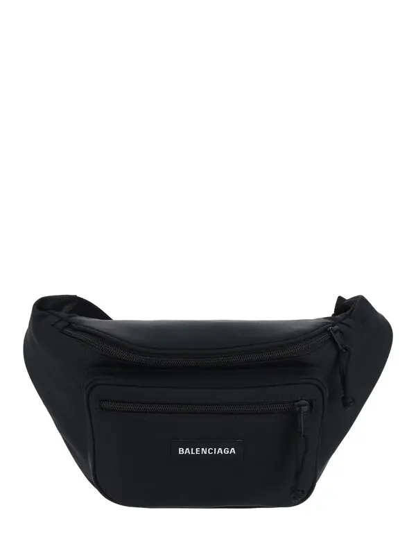 Balenciaga Explorer Fanny Pack - Black