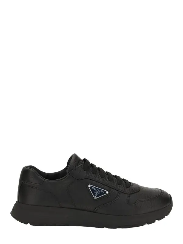 Prada Prax 2.0 Fabric And Mesh Sneakers - Black