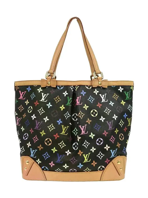 LOUIS VUITTON Monogram Multicolor Sharleen Handbag - Black