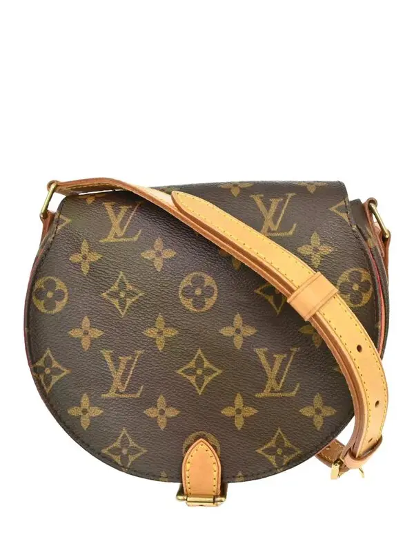 LOUIS VUITTON Monogram Tambourine Shoulder Bag - Brown