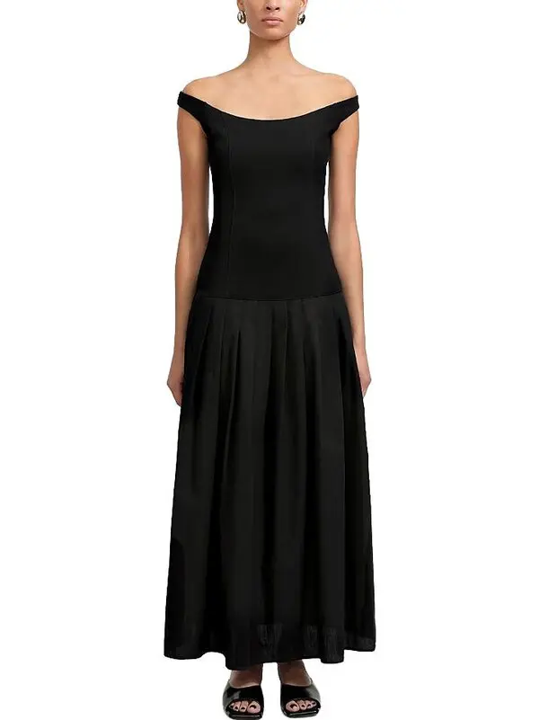 MARCELLA Selene Dress - Black