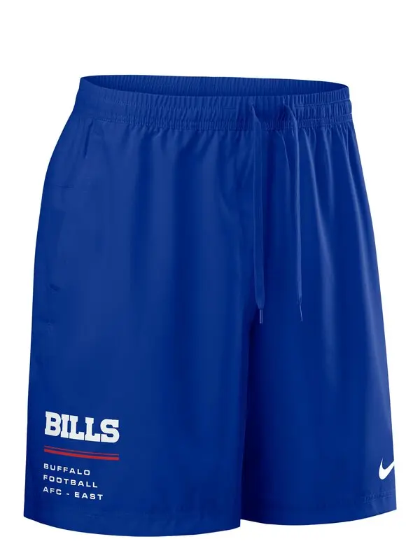 Nike Buffalo Bills Nfl Woven Shorts - Blue