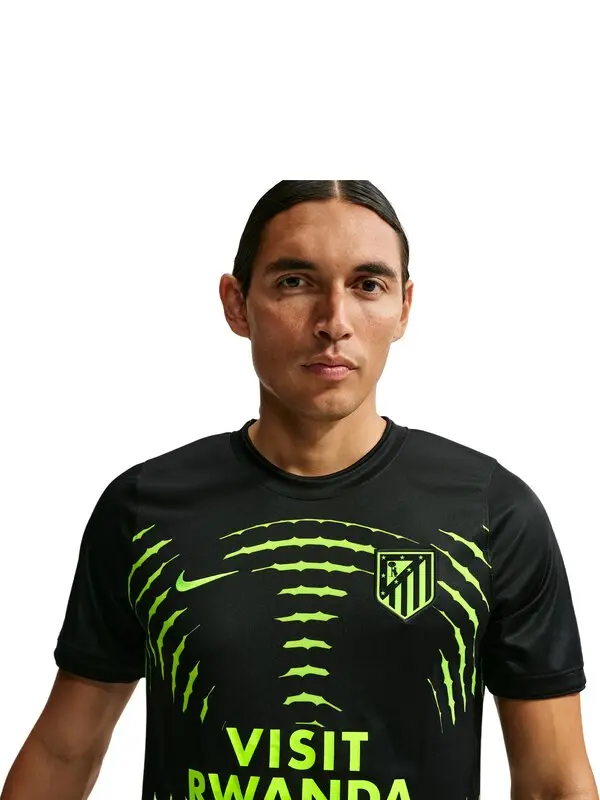 Nike Atlético Madrid Dri-fit Soccer Pre-match Top - Black