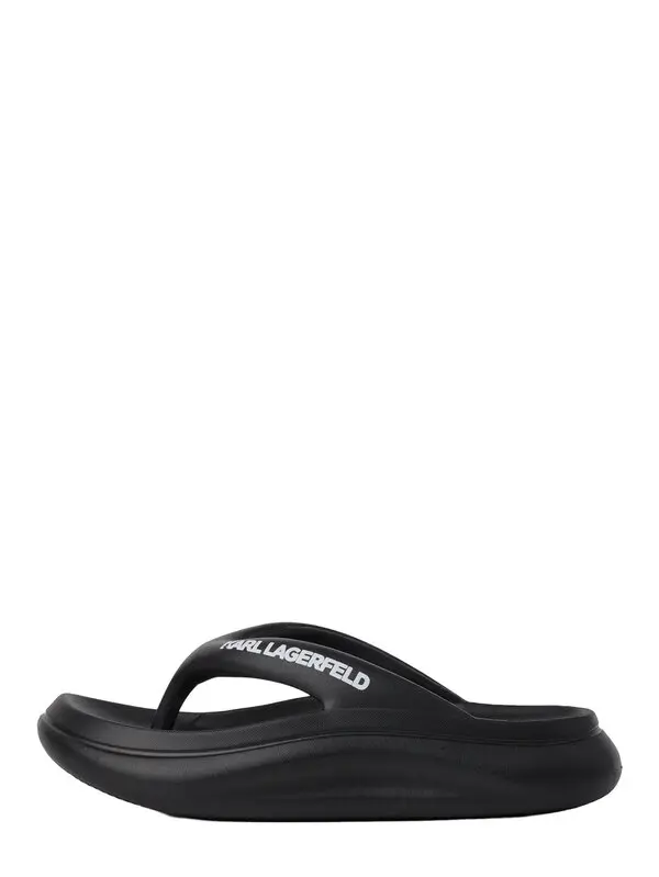 Karl Lagerfeld Skoona Ii Slides - Black