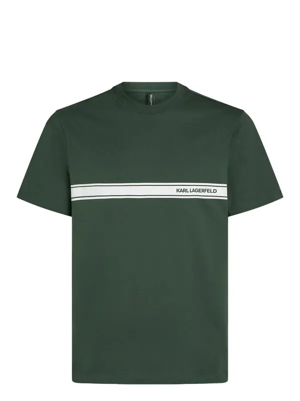 Karl Lagerfeld Logo Beach T-shirt - Deep Forest