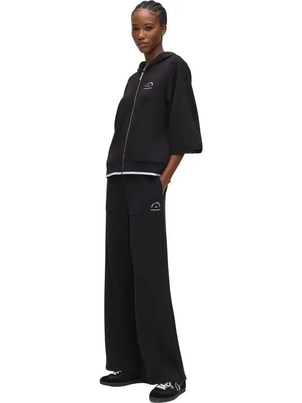 Karl Lagerfeld Rue St-guillaume Patch Pocket Sweatpants - Black
