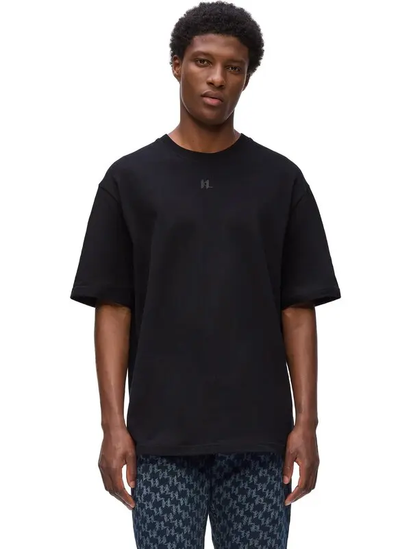 Karl Lagerfeld Pique T-shirt - Black