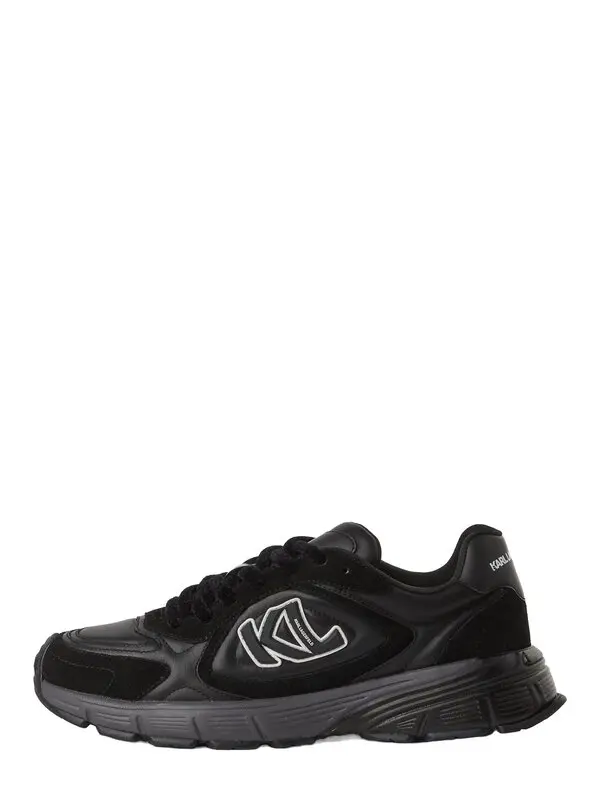 Karl Lagerfeld Orion Monogram Sneakers - Black