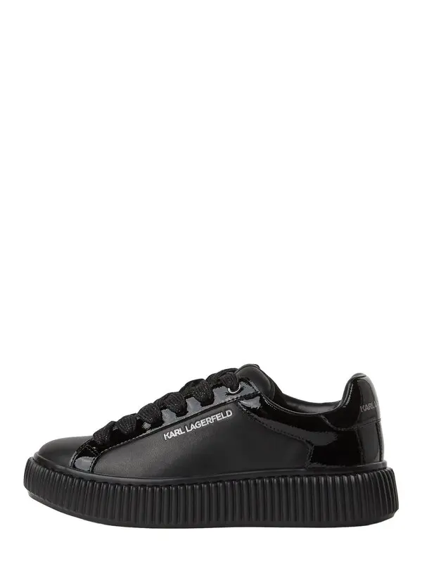 Karl Lagerfeld Kaprika Lace-up Sneakers - Black