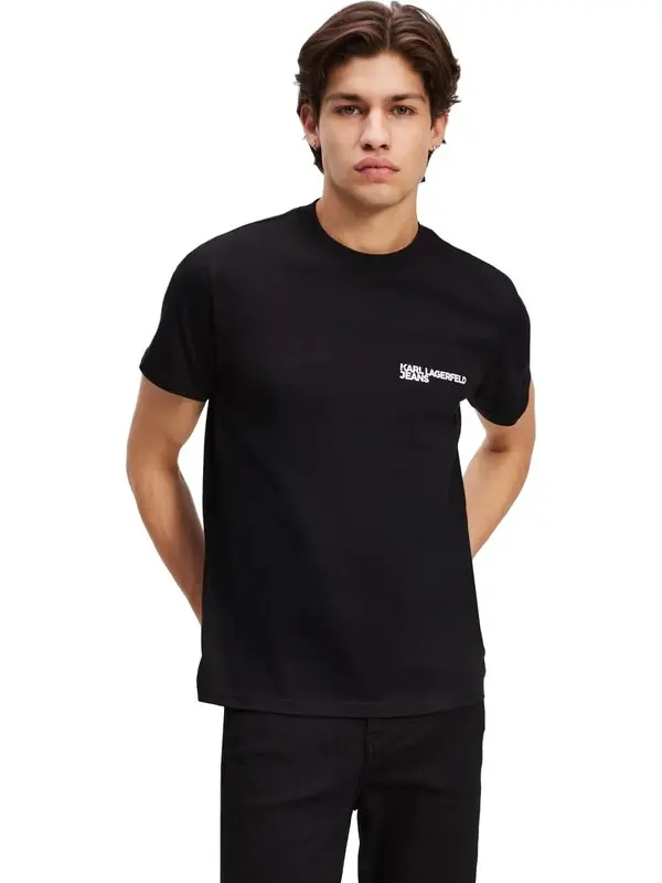 Karl Lagerfeld Slim-fit T-shirt - Black