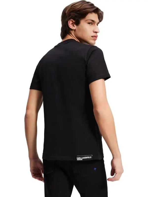 Karl Lagerfeld Slim-fit T-shirt - Black