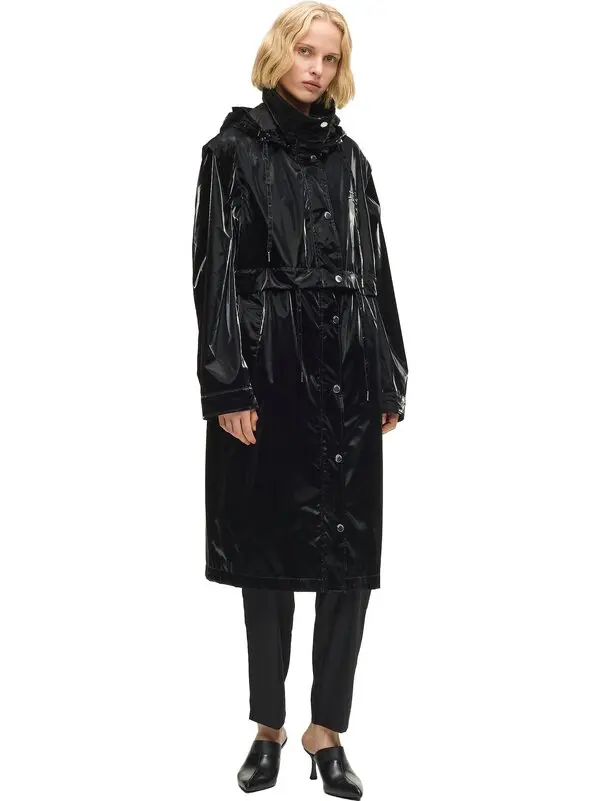 Karl Lagerfeld Transformer Coat - Black