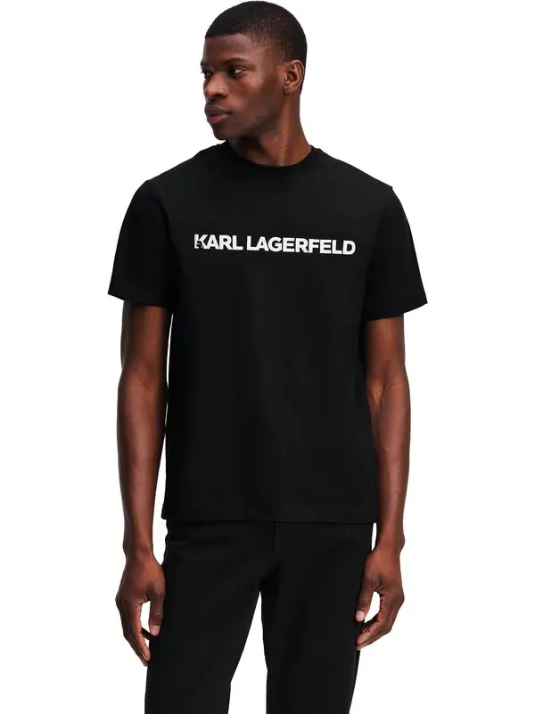 Karl Lagerfeld Logo T-shirt - Black