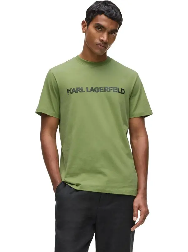 Karl Lagerfeld Logo T-shirt - Dill