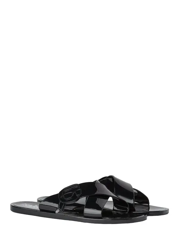 Karl Lagerfeld Ikon Nft Kross Sandals - Black