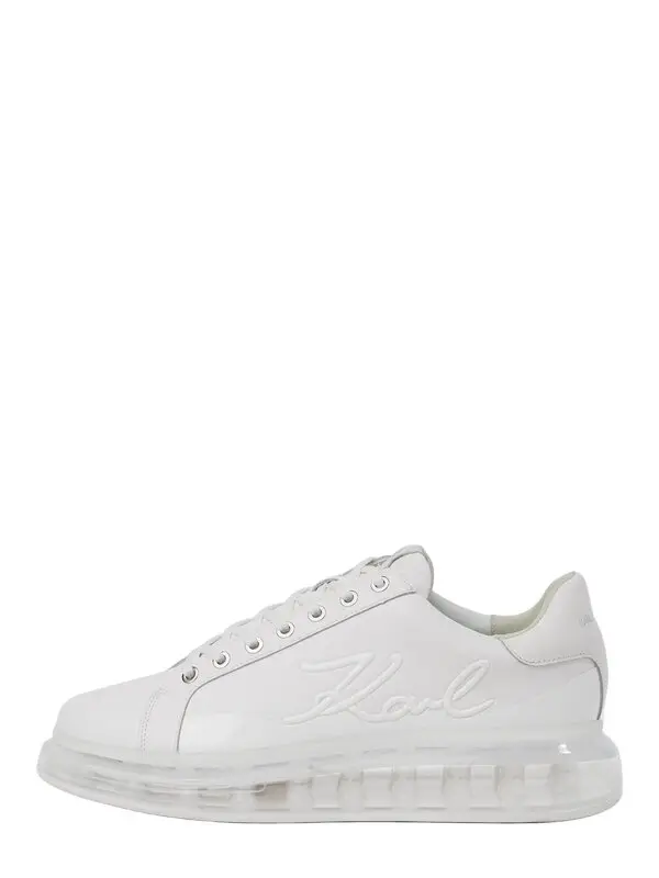 Karl Lagerfeld Kapri Kushion Signia Shine Sneakers - White