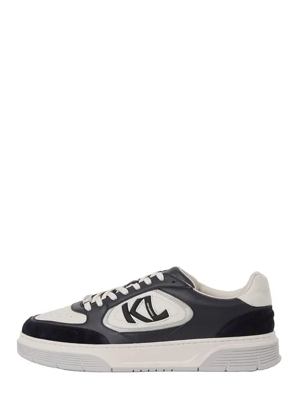 Karl Lagerfeld Kourtney Sidetrim Sneakers - Navy