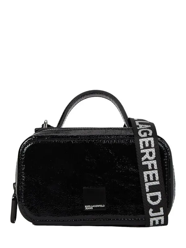 KL JEANS Jeans Mini Crossbody Bag - Black