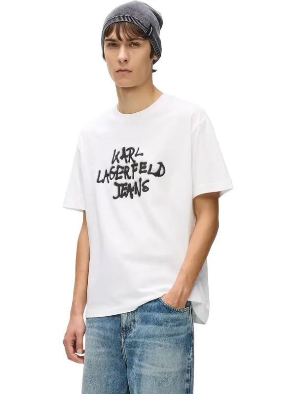 KL JEANS Graffiti T-shirt - White