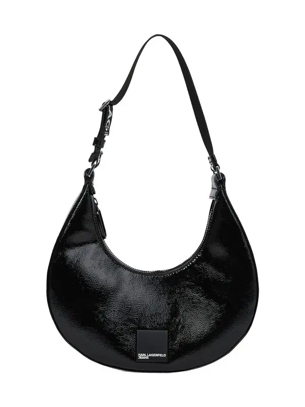 KL JEANS Jeans Glossy Moon Bag - Black