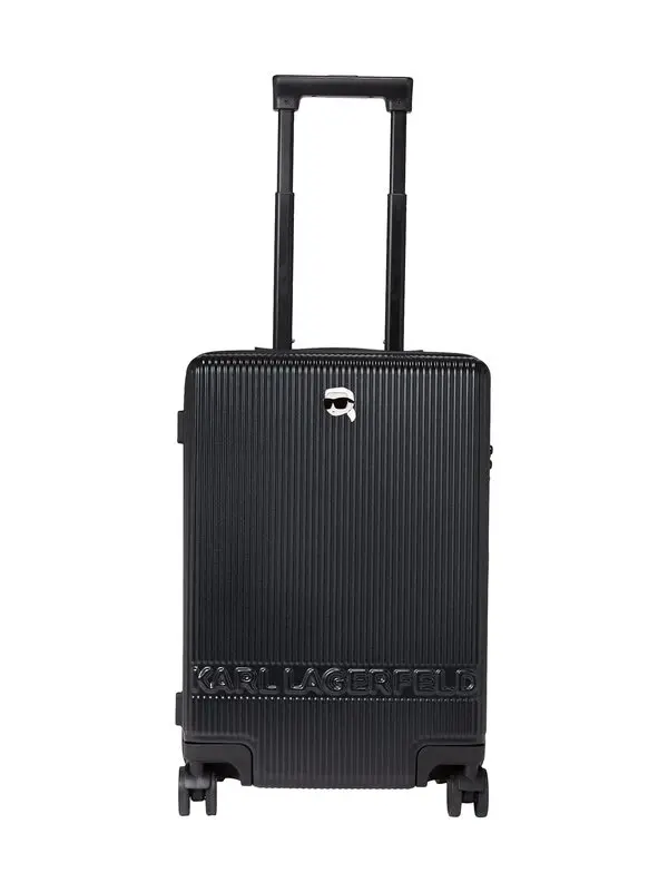 Karl Lagerfeld Ikon Hard-shell Trolley Case - Black