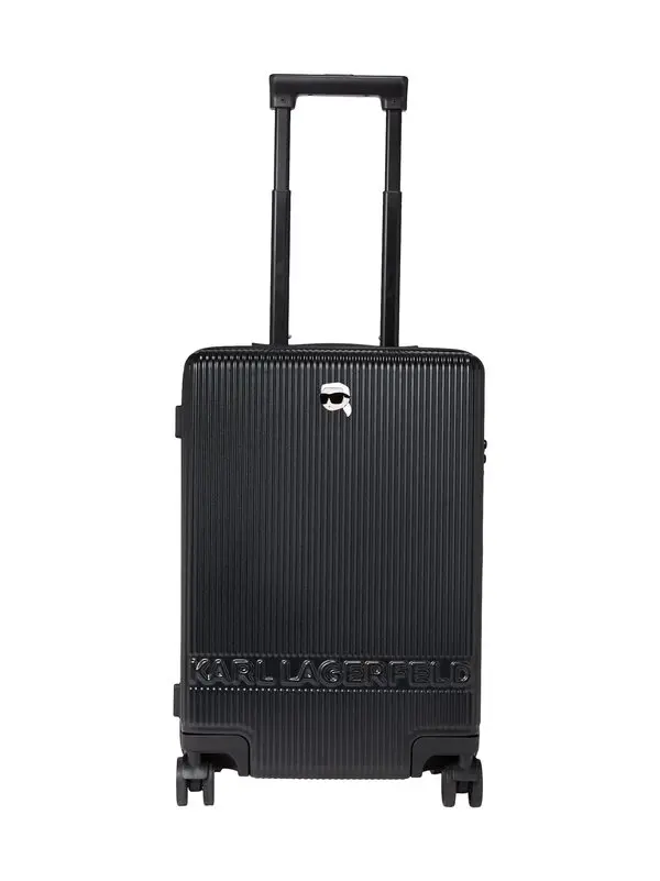 Karl Lagerfeld Ikon Hard-shell Trolley Case - Black