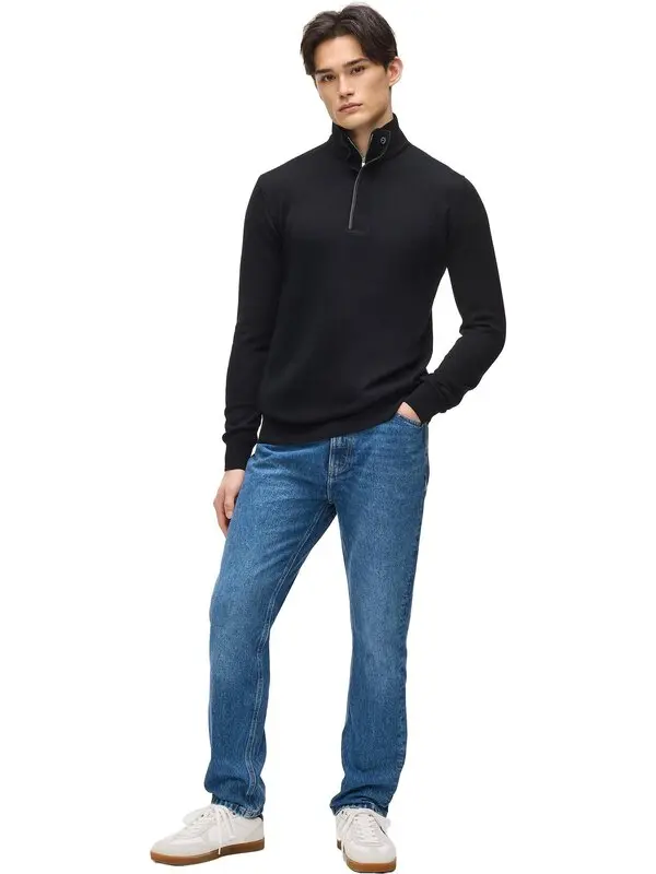 Karl Lagerfeld Tapered Jeans In Blue Denim - Cornflower